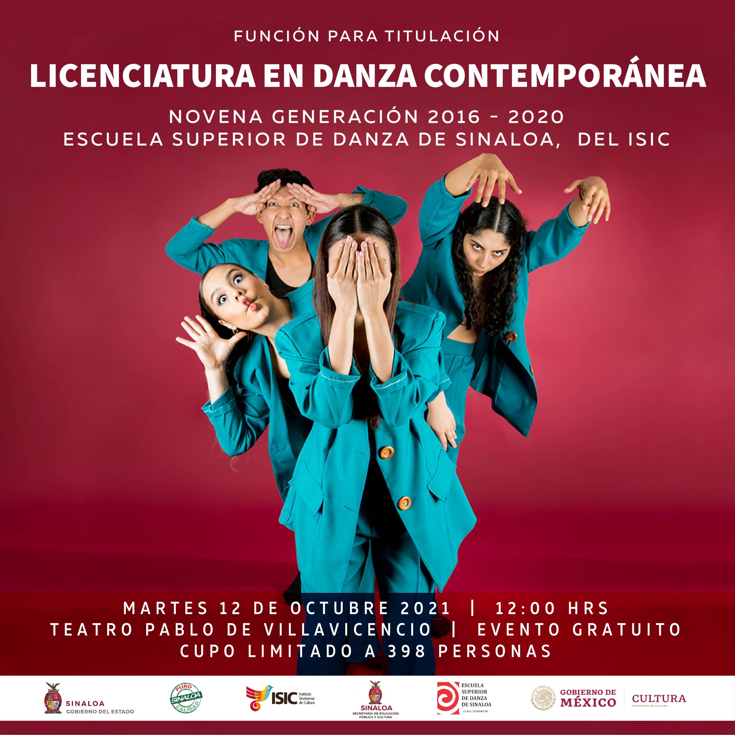 El martes 12, función de titulación de la IX Generación de la ...